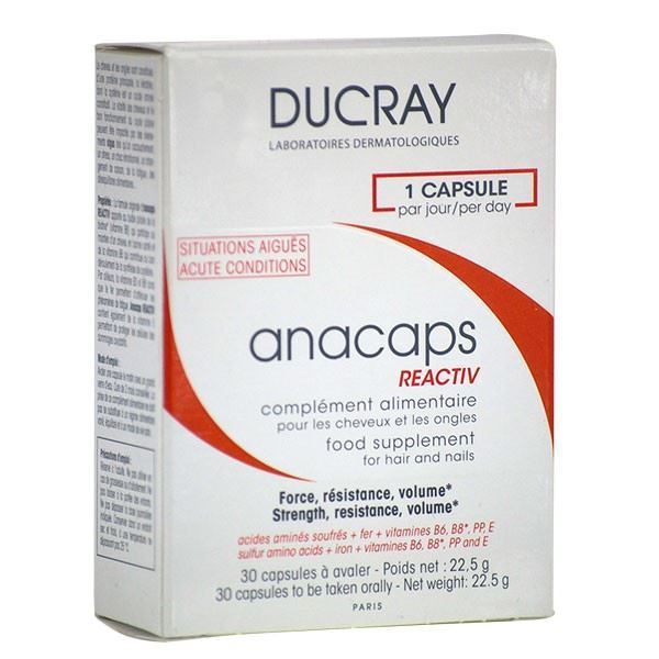 Ducray Anacaps Hair Loss Treatments | Creme of the Crop - Online French ...